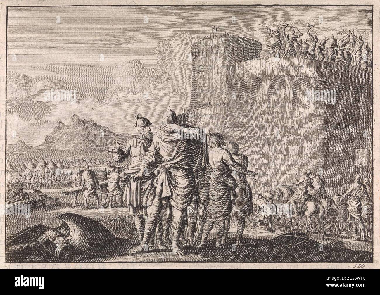 Hyrkanus, Simons Son, turns off during the Siege of the Dagon Lock ...
