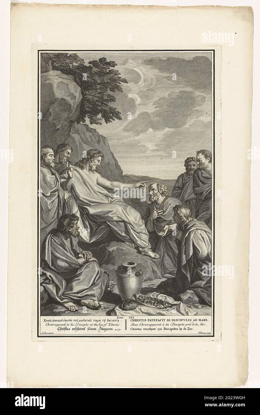 Jesus resurrection disciples galilee hi-res stock photography and ...