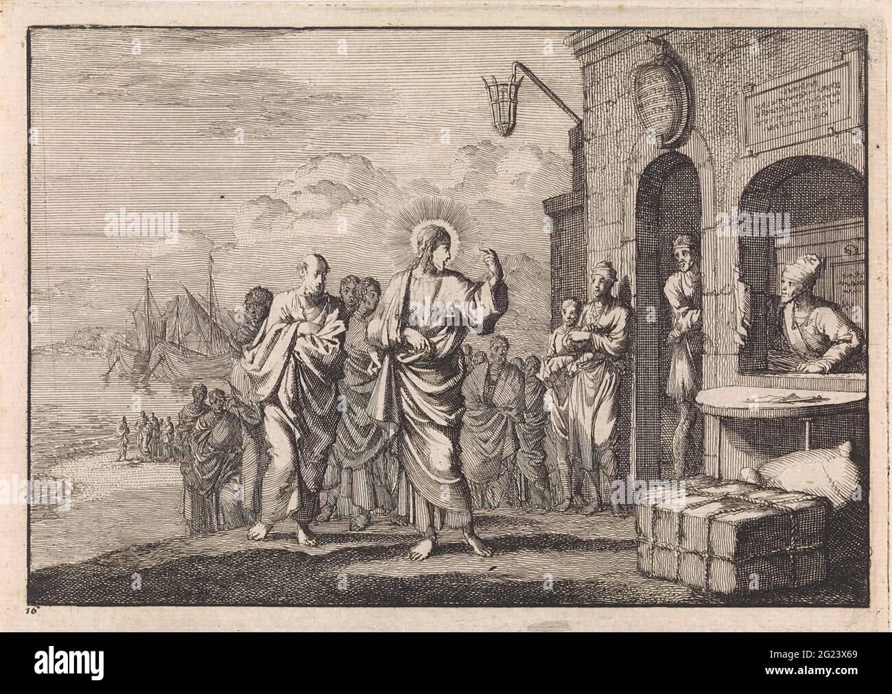 Calling of Matthew Stock Photo - Alamy