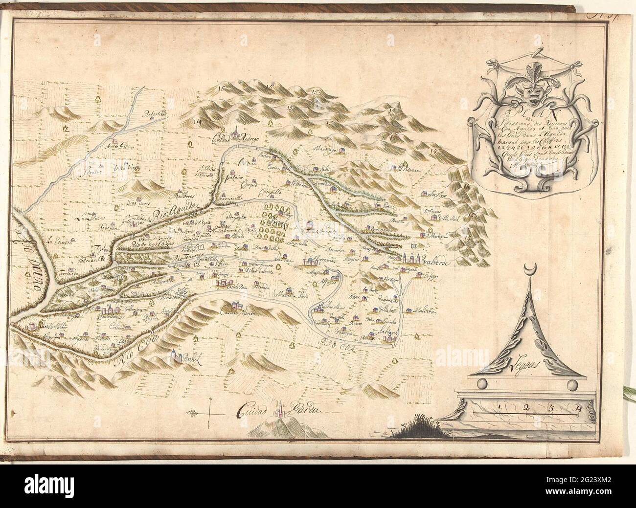 Map of agueda portugal hi-res stock photography and images - Alamy