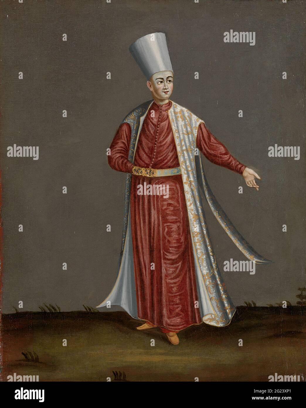 The Capon Aghassi, Chief of the White Eunuchs of the Sultan. The Capou ...