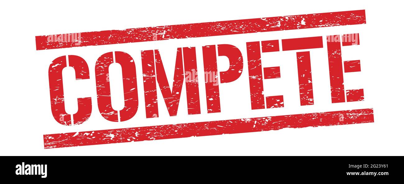 Compete text Cut Out Stock Images & Pictures - Alamy