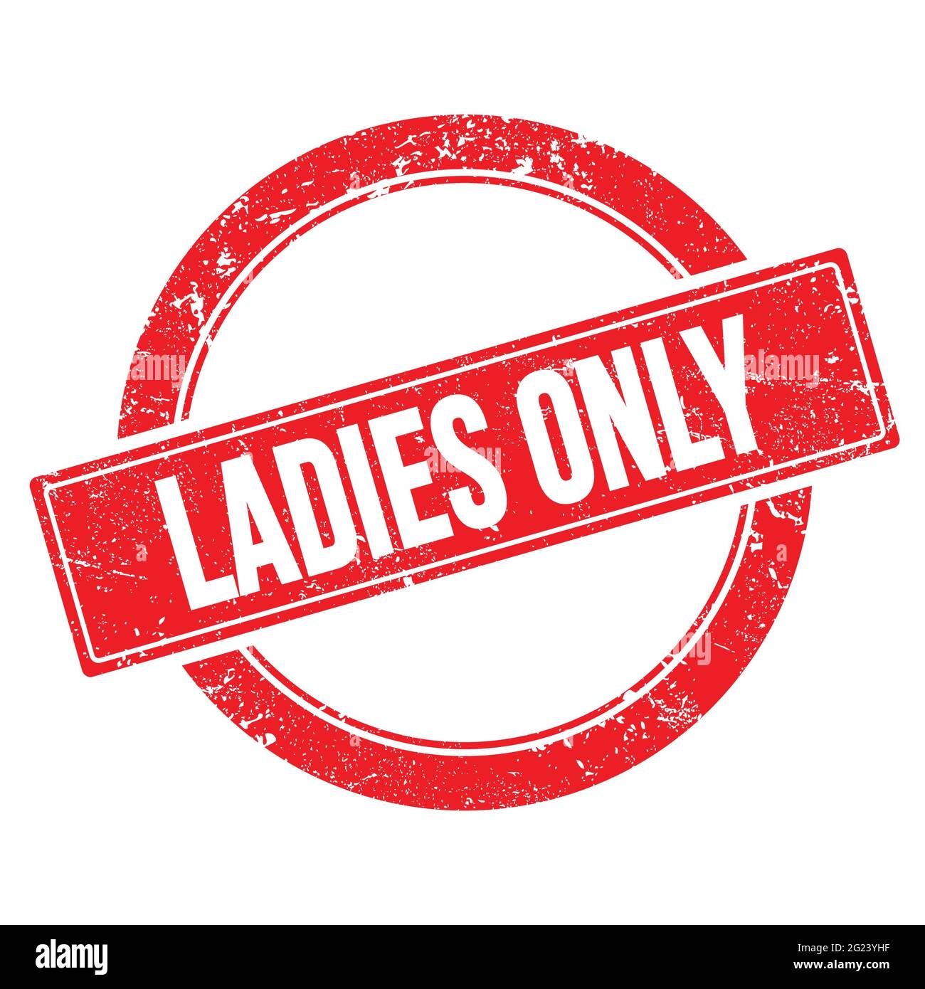 Ladies only and sign Cut Out Stock Images & Pictures - Alamy