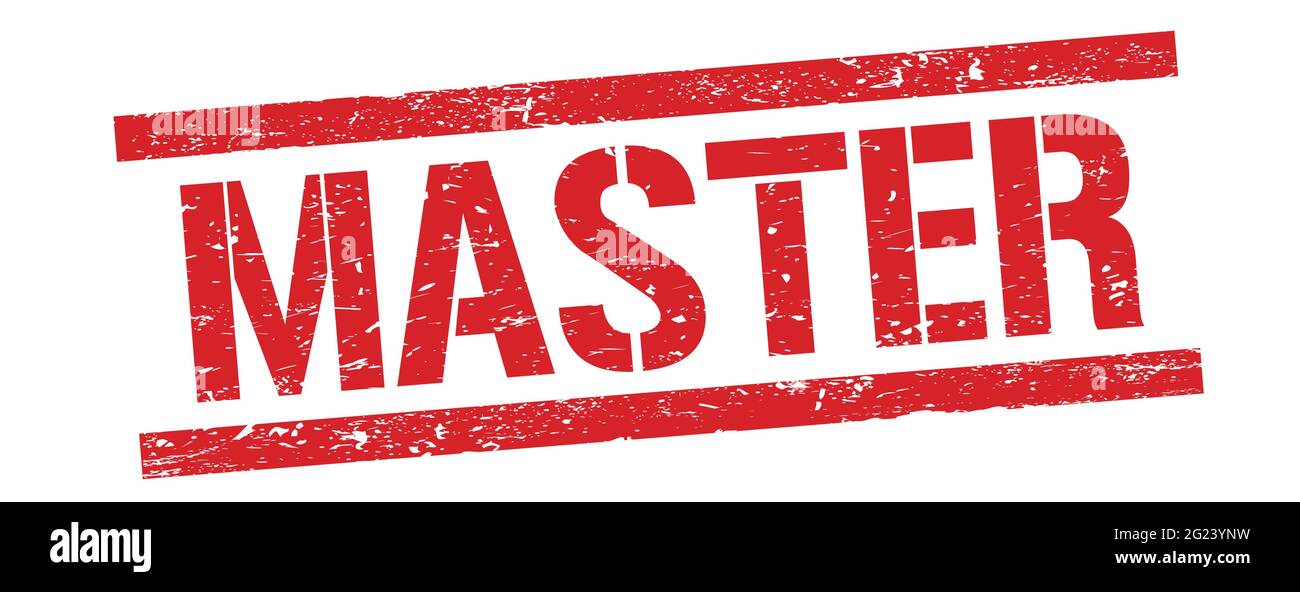 Master text hi-res stock photography and images - Alamy