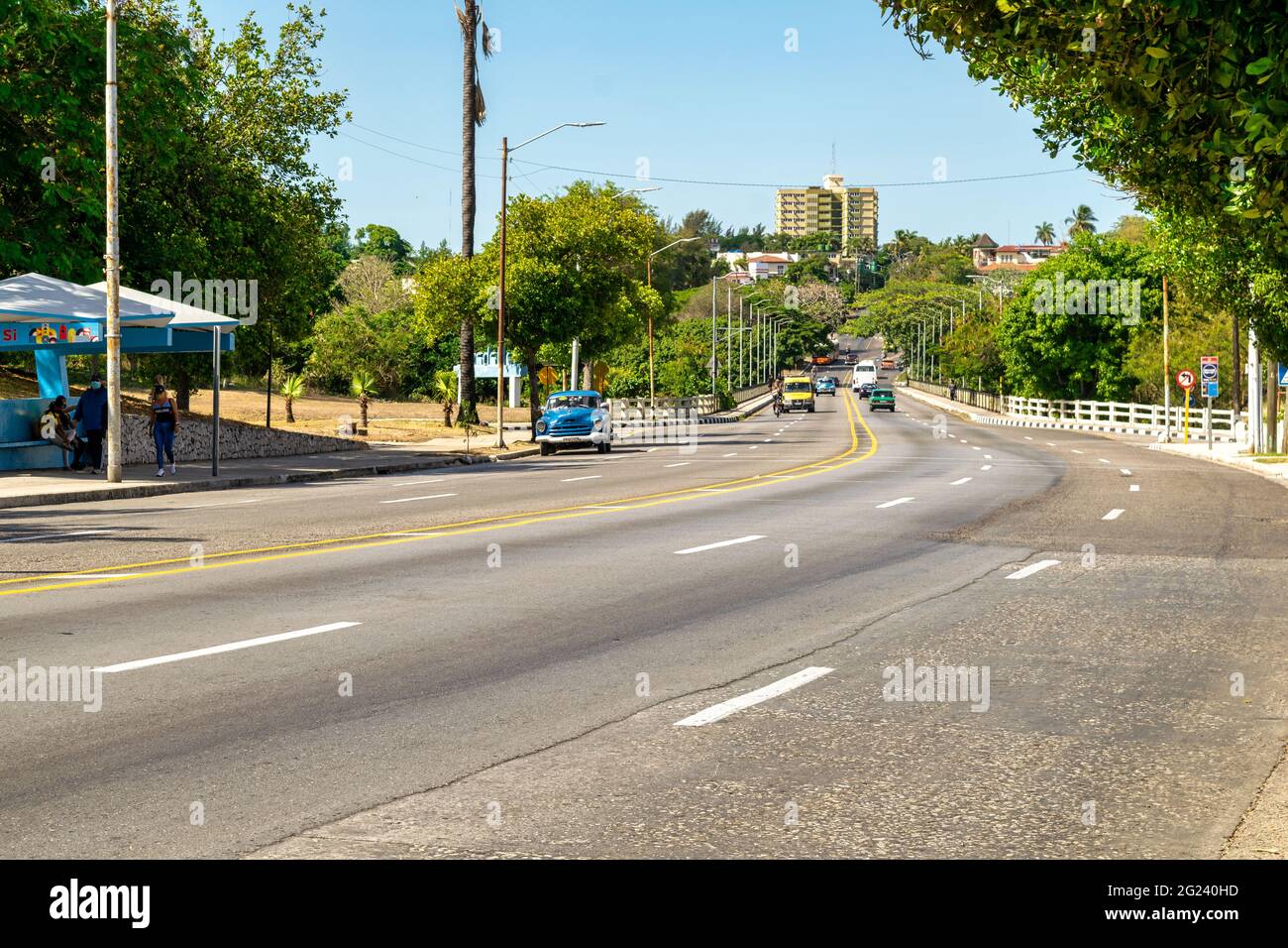 Bridge over the Almendares River, Havana, Cuba, June 2021 Stock Photo ...