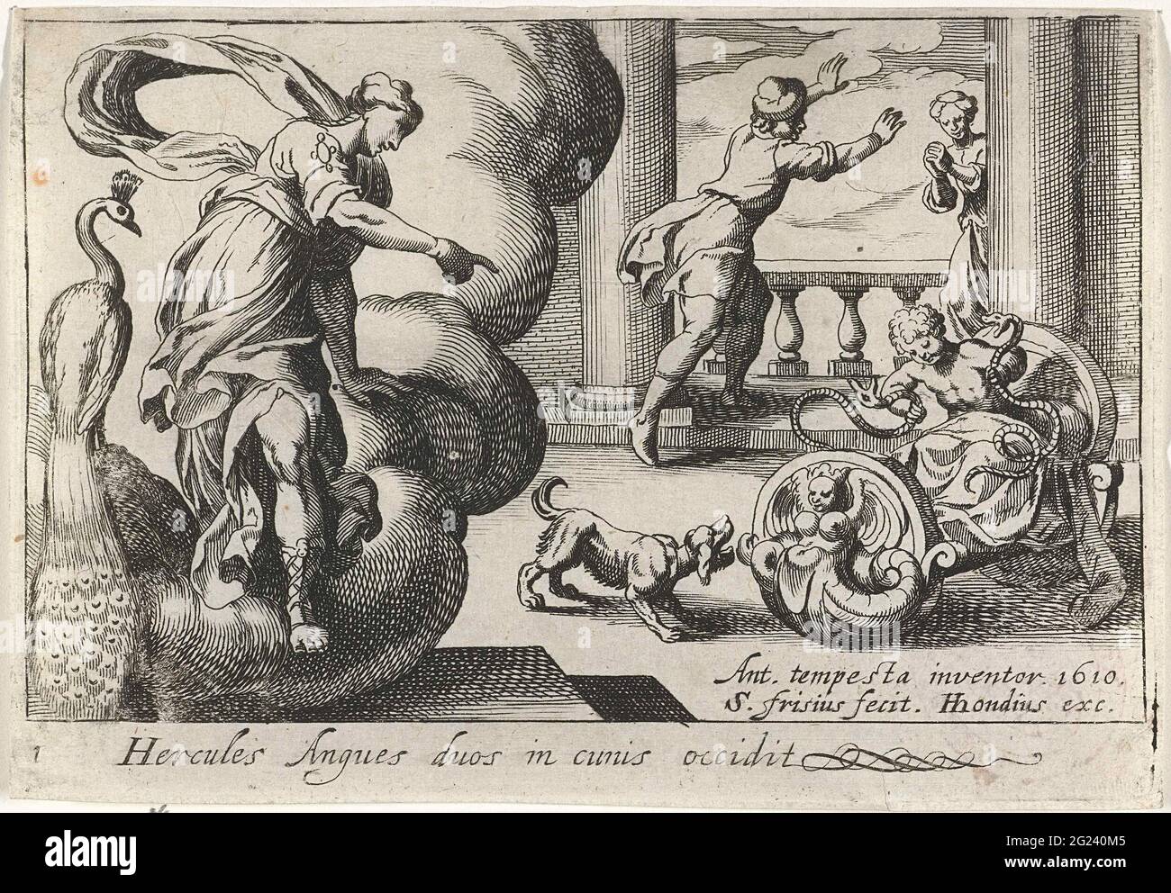 Hercules strangles the snakes hi-res stock photography and images - Alamy