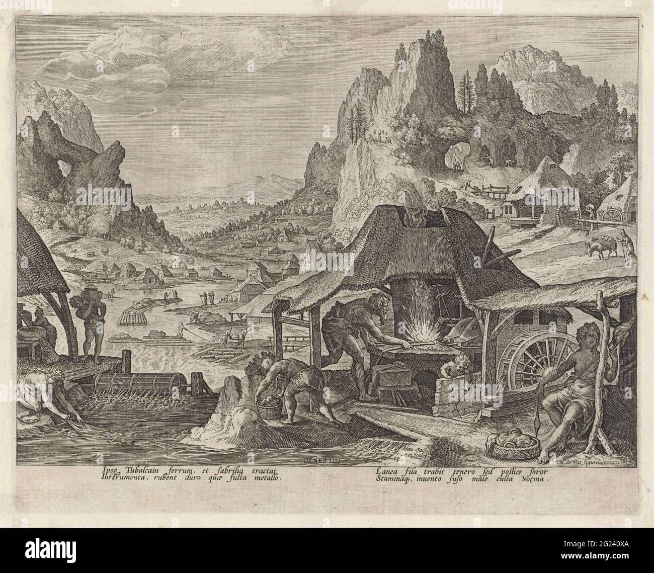 Tubal-Cain in his Smidse; History of the Van Cain family / about good ...