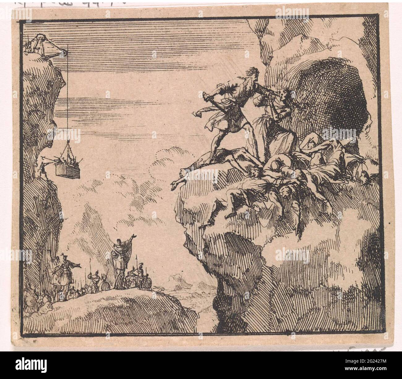 Rover kills his fellow conversation for the entrance to a cave Stock ...