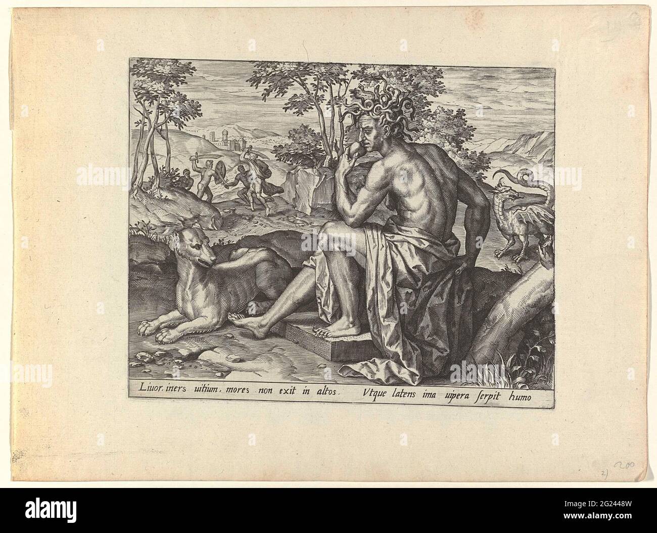 Envy; Seven deadly. The female personification of envy (Invidia) is in ...