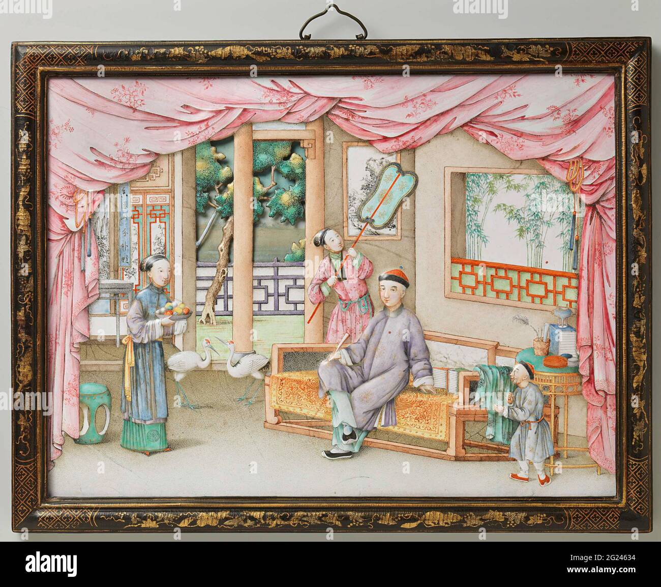 Servants wait hi-res stock photography and images - Alamy