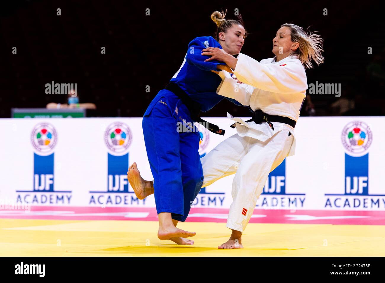08-06-2021: Judo: WK Judo: Boedapest BUDAPEST, HUNGARY - JUNE 8: Telma ...