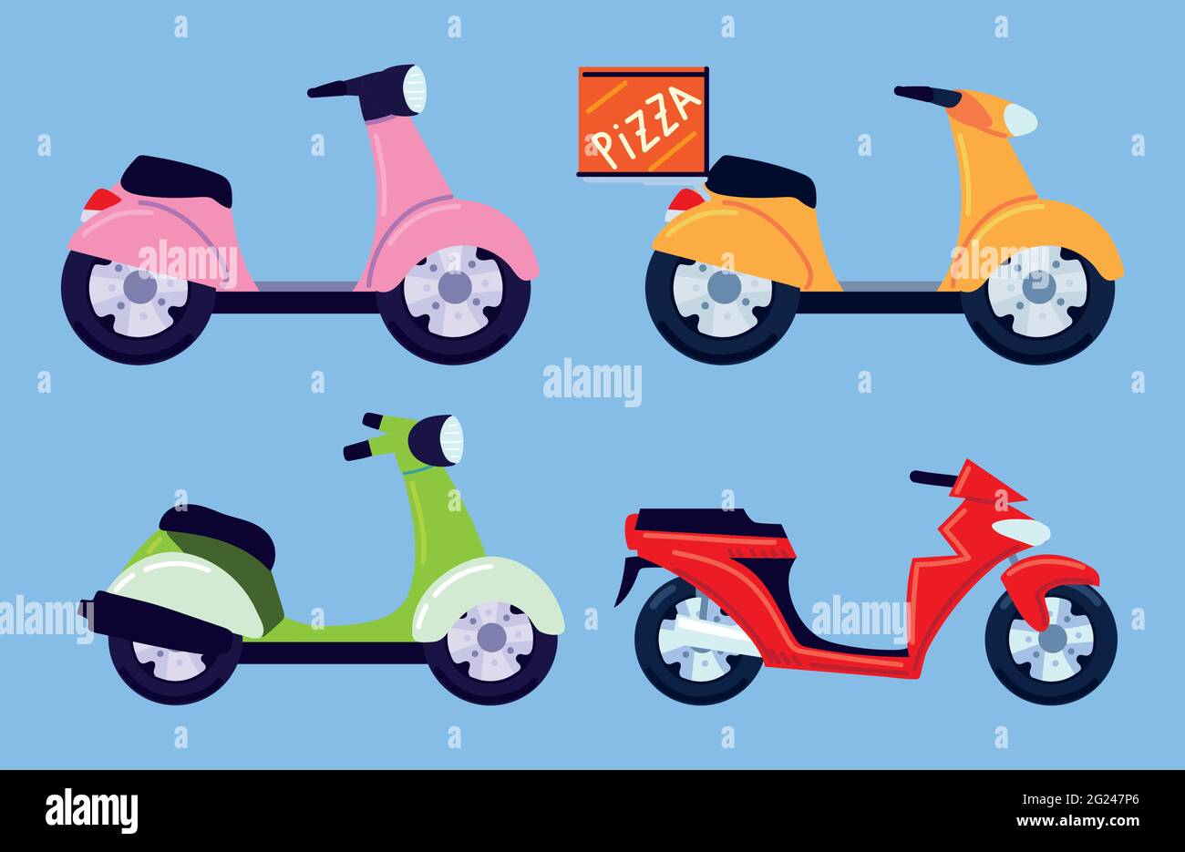 motorcycle types icons Stock Vector Image & Art - Alamy