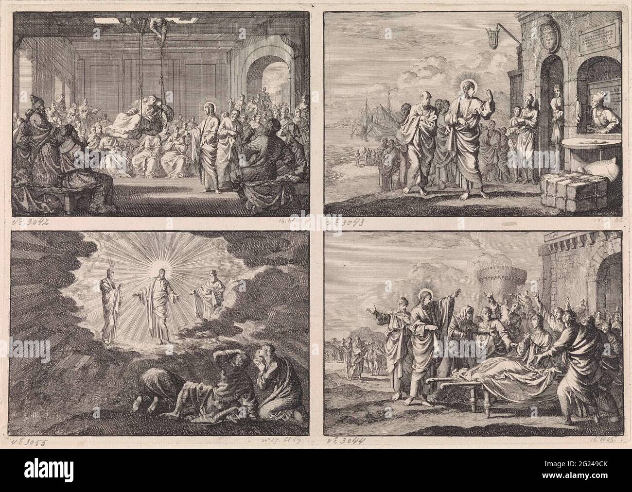 Four performances from the New Testament. Four performances on a leaf ...