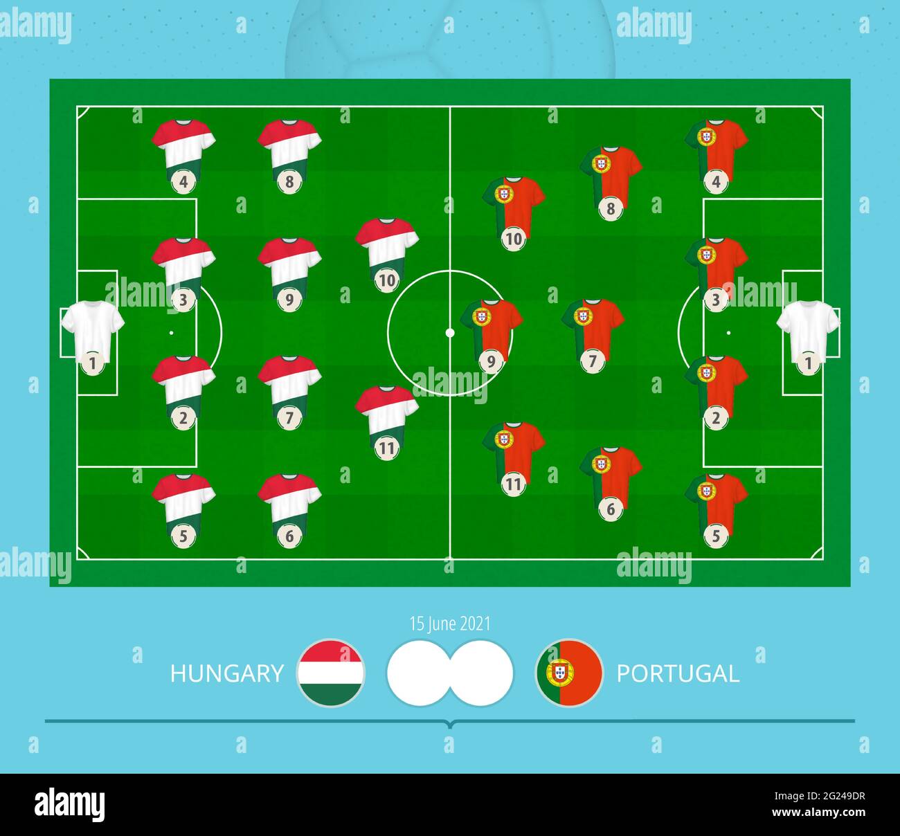 Jersey hungary flag Stock Vector Images - Alamy