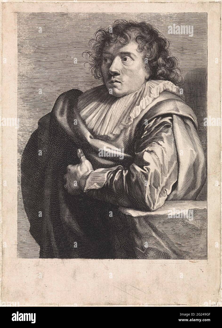 Portrait of Painter Palamedes Palamedesz. (I Stock Photo - Alamy