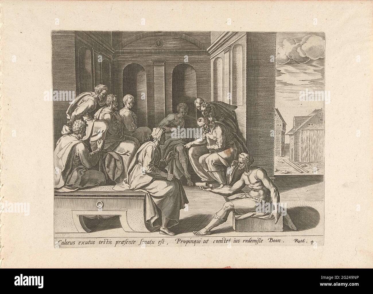 Boaz buys the land of Ruth and Naomi; History of Ruth and Boaz. At the ...