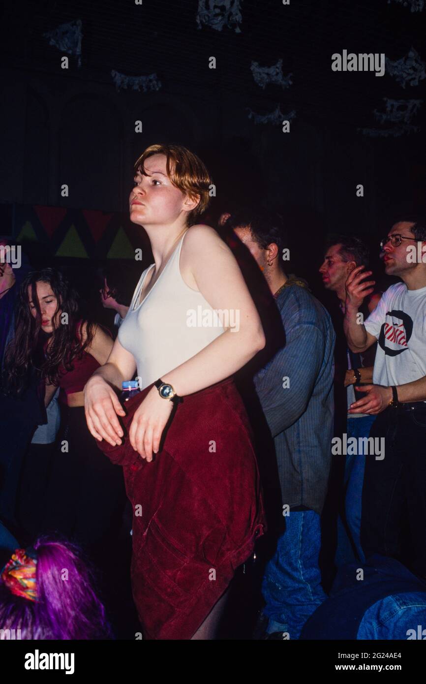 Woman dancing at the Rocket Club, Holloway Road. The club's Saturday ...