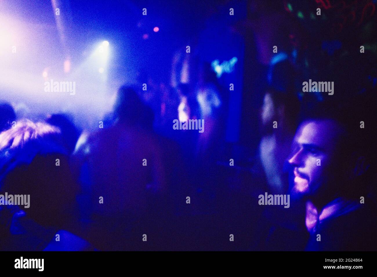 People dancing at the Rocket Club, Holloway Road. The club's Saturday ...