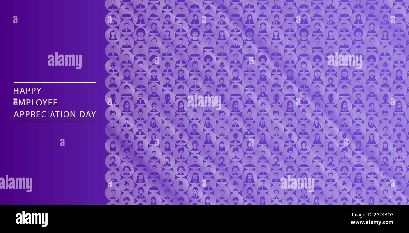 Happy Employee Appreciation Day Background Template Stock Vector Image ...