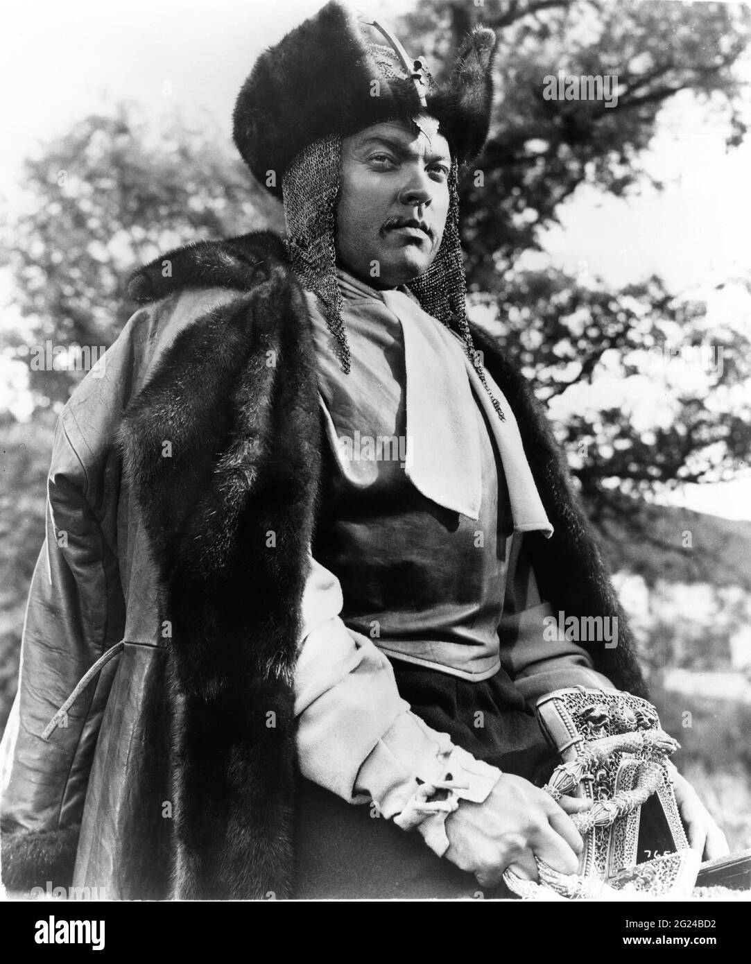 ORSON WELLES in THE BLACK ROSE 1950 director HENRY HATHAWAY novel ...