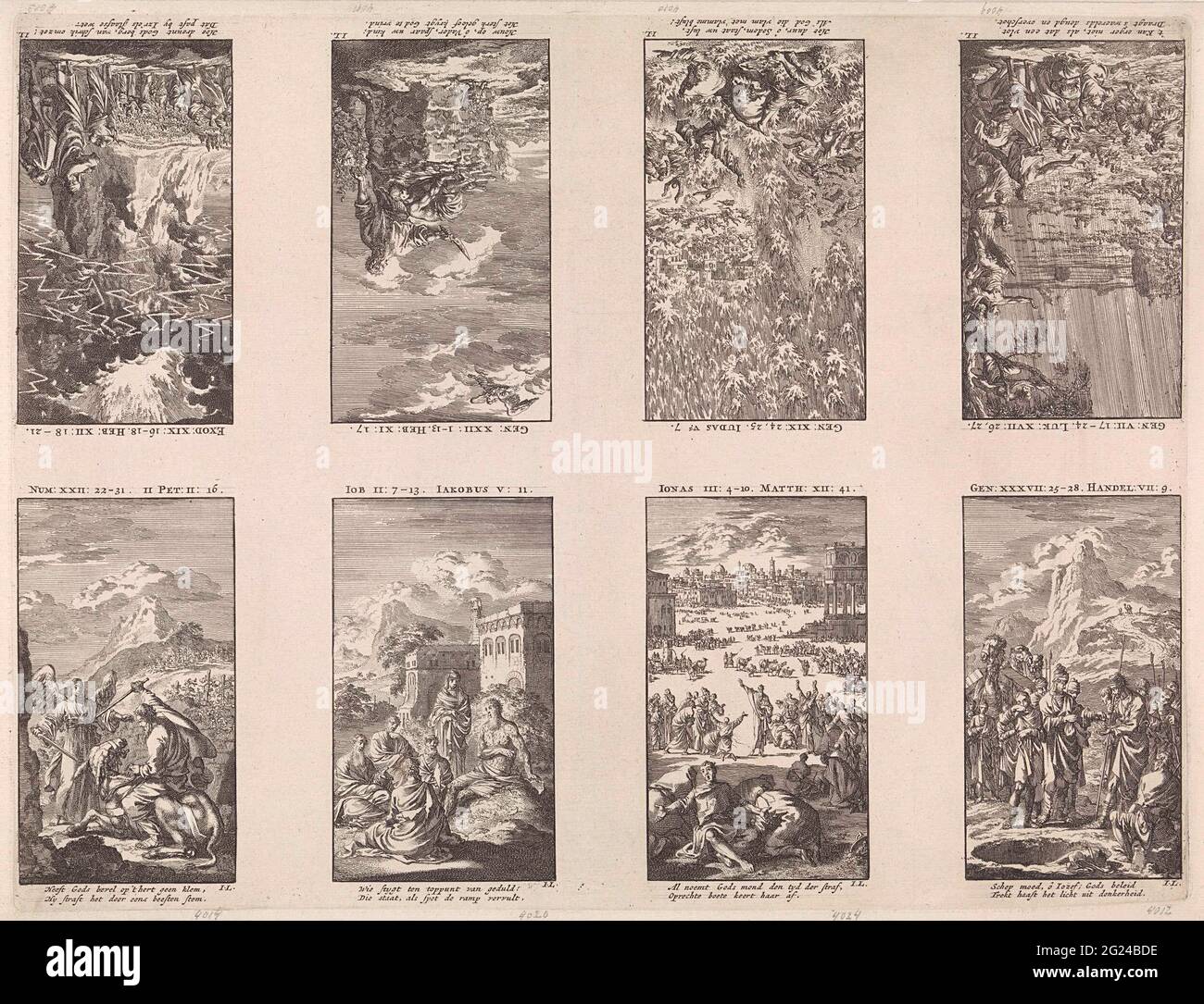 Eight old testament scenes hi-res stock photography and images - Alamy