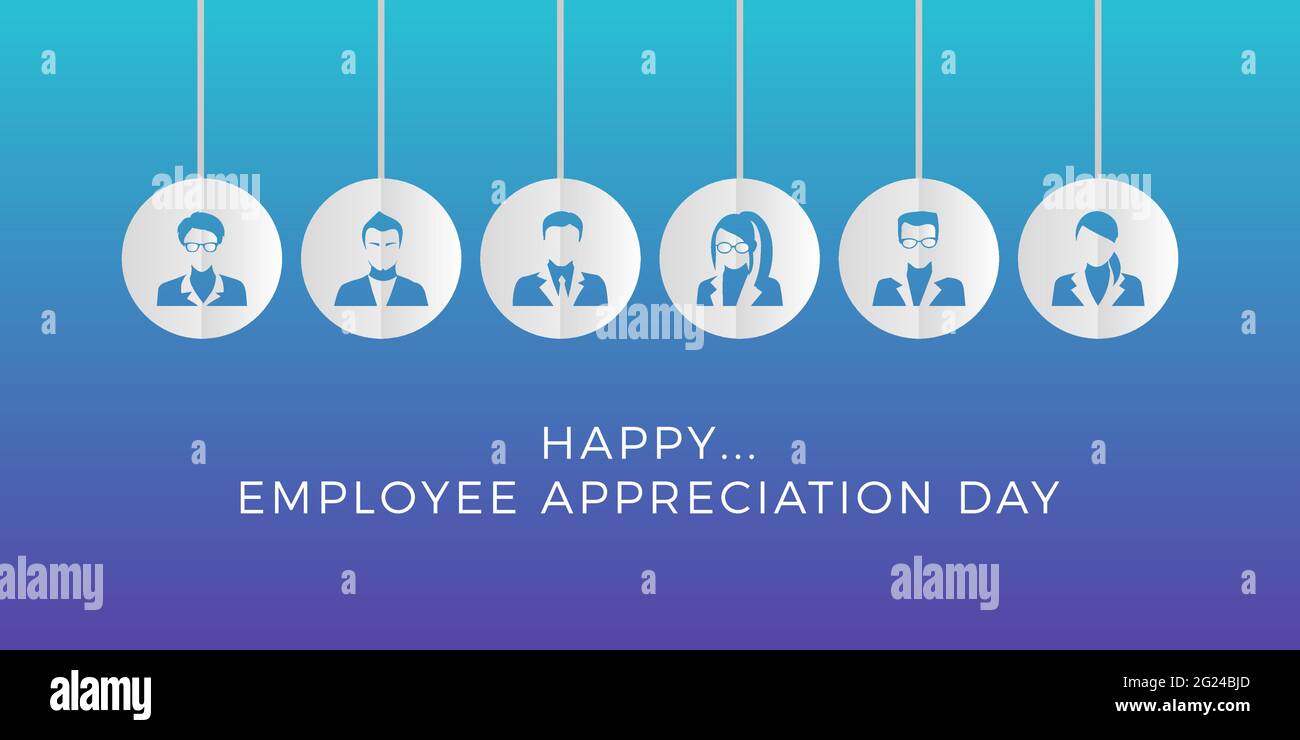 Happy Employee Appreciation Day Background Template Stock Vector Image ...