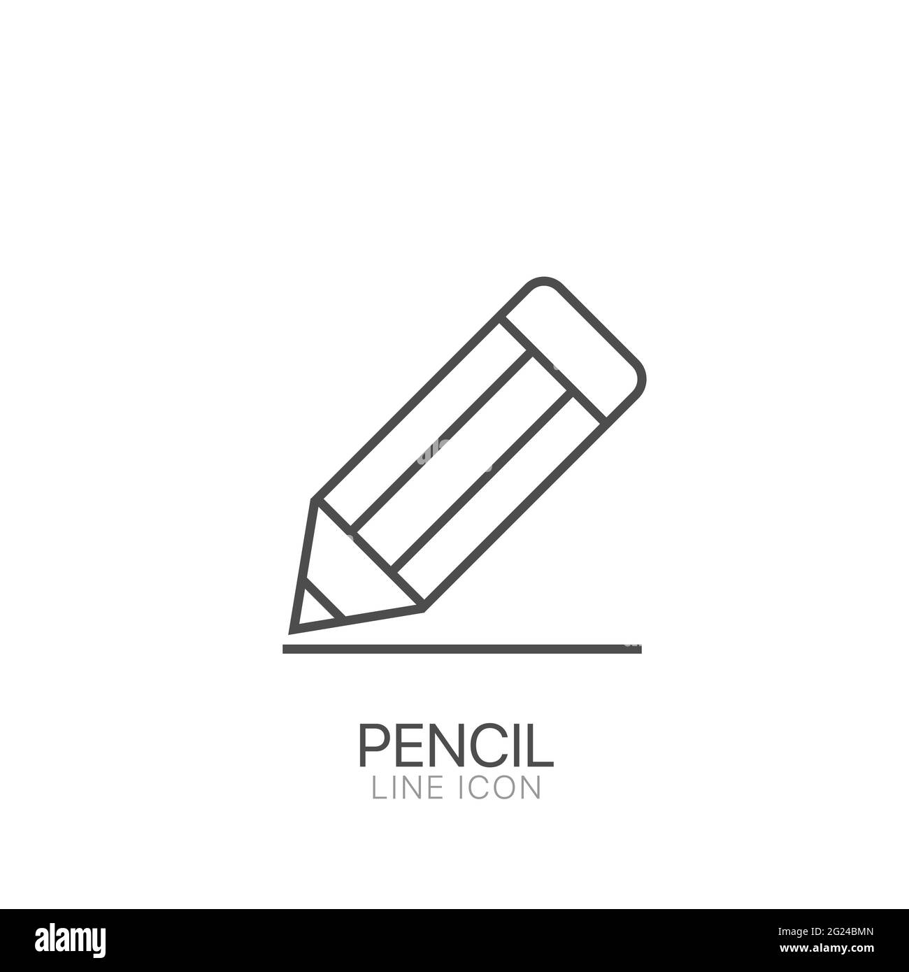 Pencil outline hi-res stock photography and images - Alamy