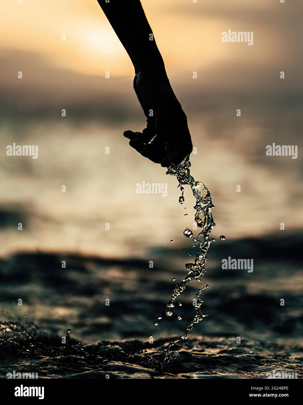 Rain water dropping from hi-res stock photography and images - Alamy