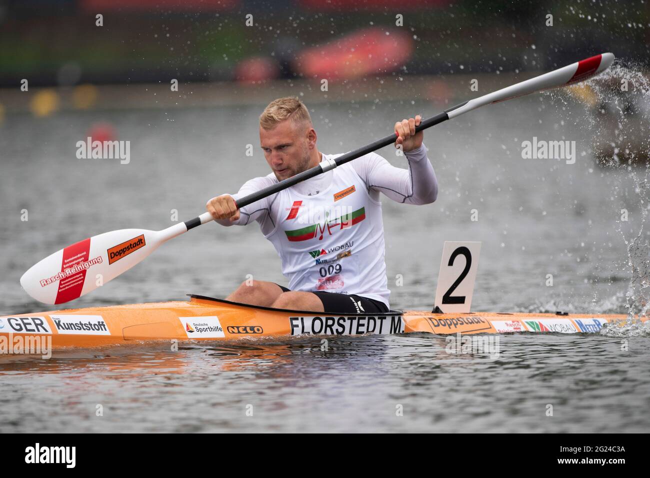 Duisburg, Deutschland. 06th June, 2021. Moritz FLORSTEDT (SC Magdeburg ...