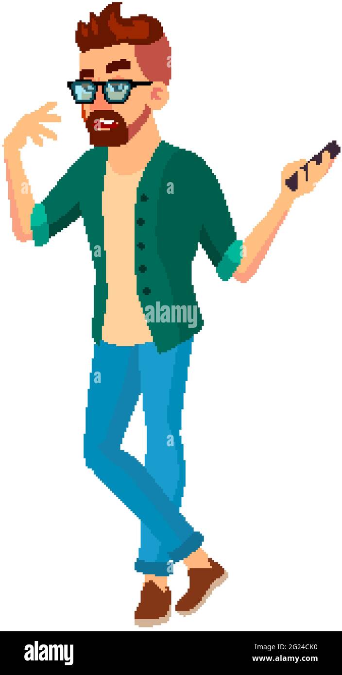 superior man change images on projector with remote control device ...