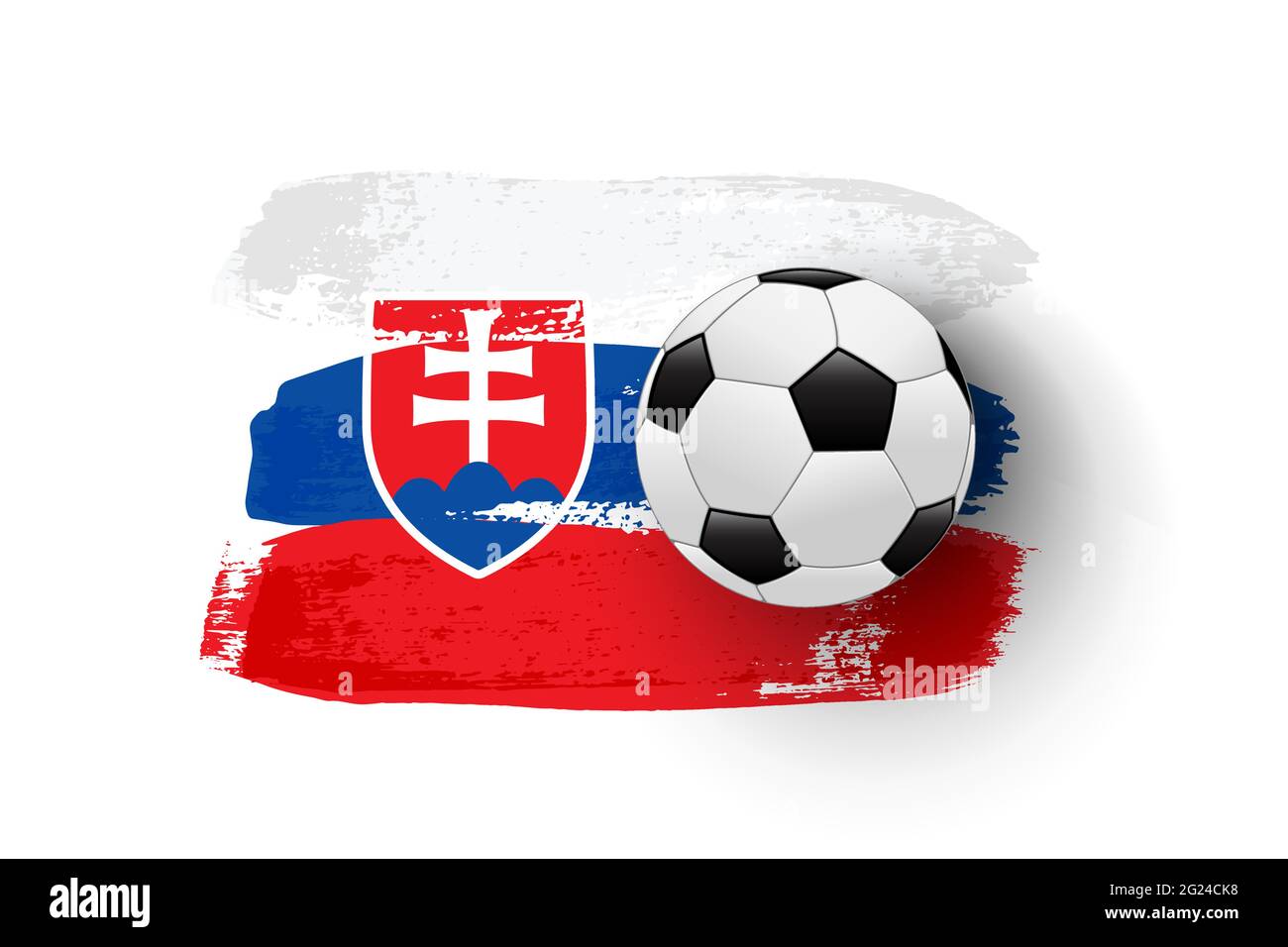 Slovakia football team badge Stock Vector Images - Alamy