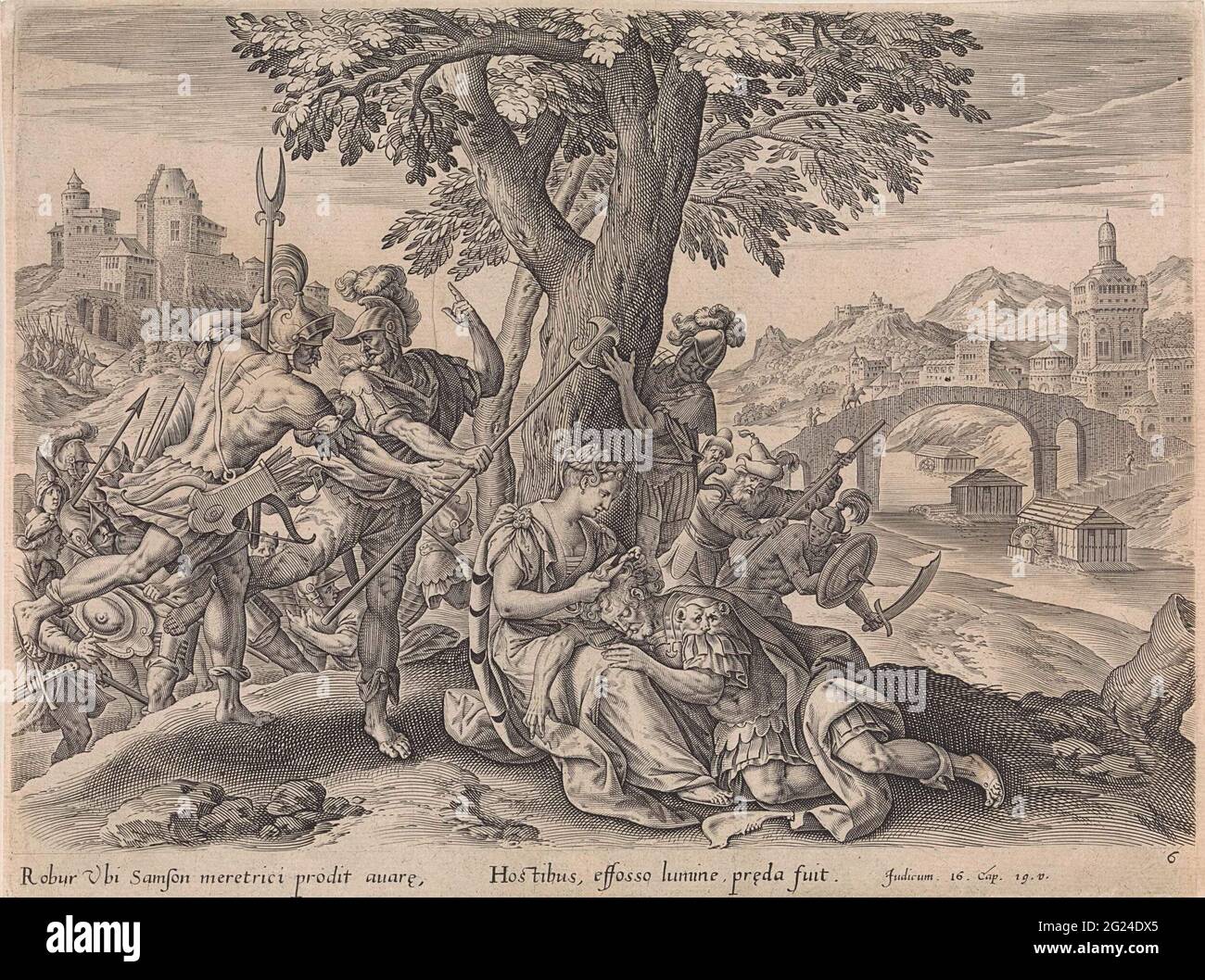 Simson and Delila; History of Simson; Theatrum Biblicum (...). Simson ...