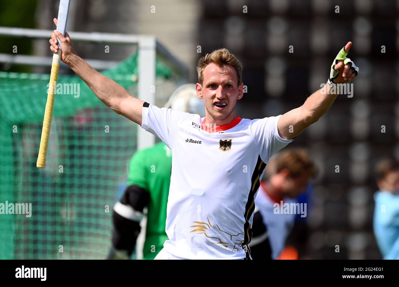 Amstelveen, Netherlands. 08th June, 2021. Hockey, Men: European ...