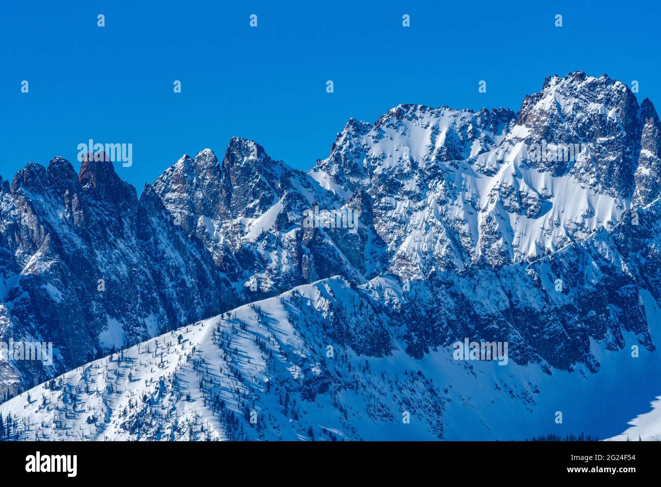 Usa idaho stanley sawtooth mountains hi-res stock photography and ...