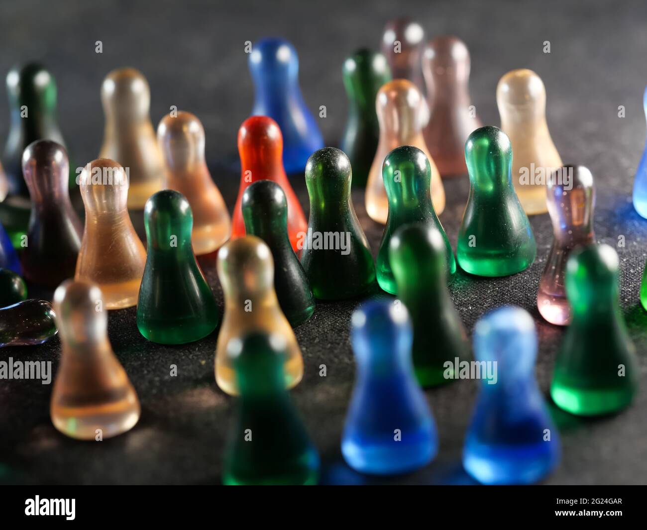 Chips for board games Stock Photo - Alamy