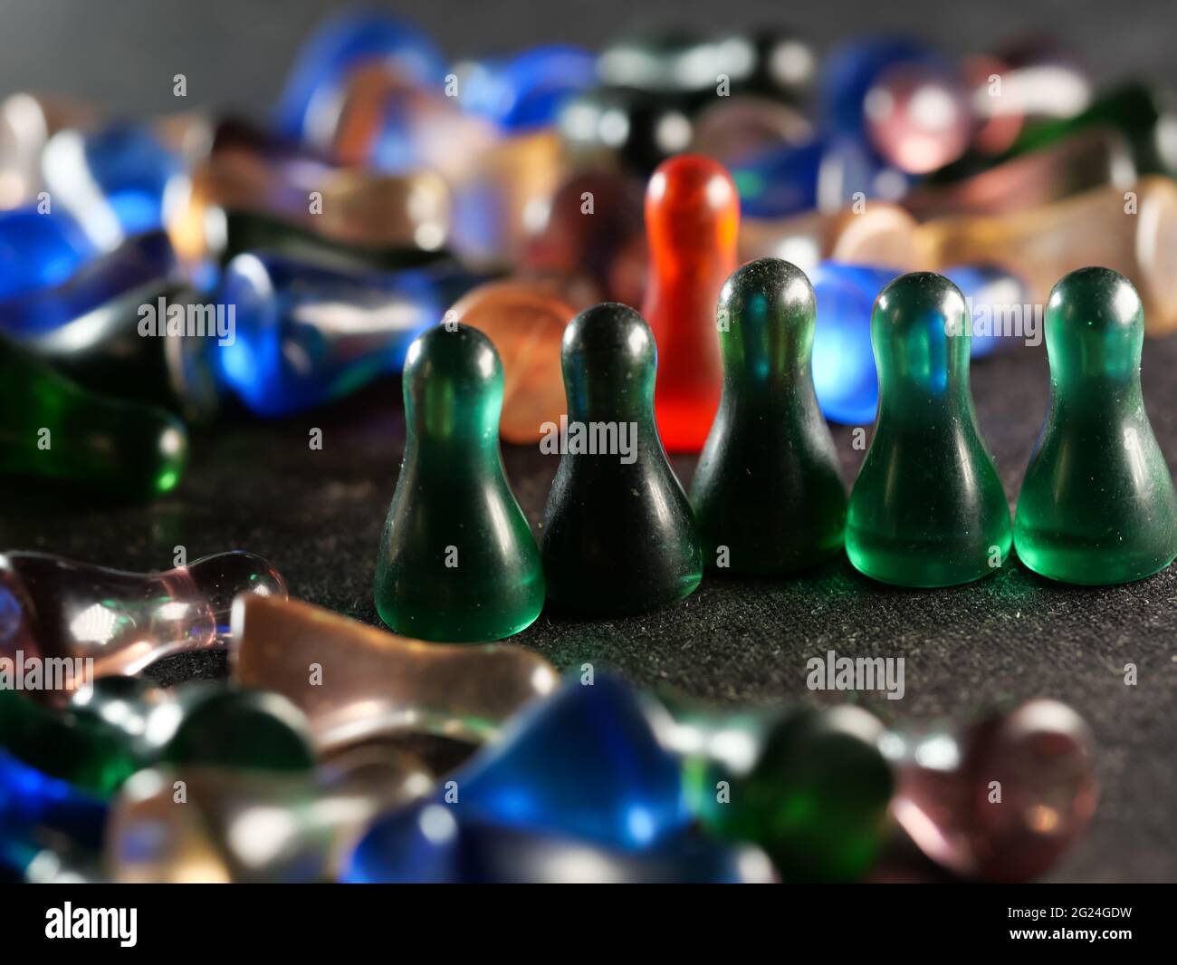 Chips for board games Stock Photo - Alamy