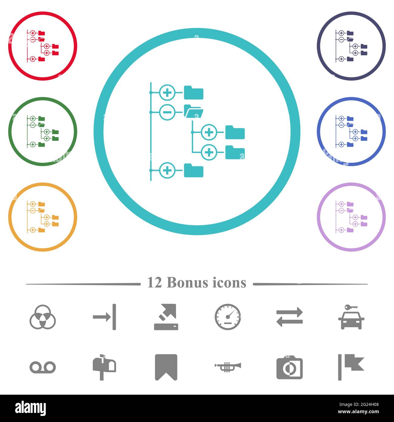 Computer folders hierarchy hi-res stock photography and images - Alamy