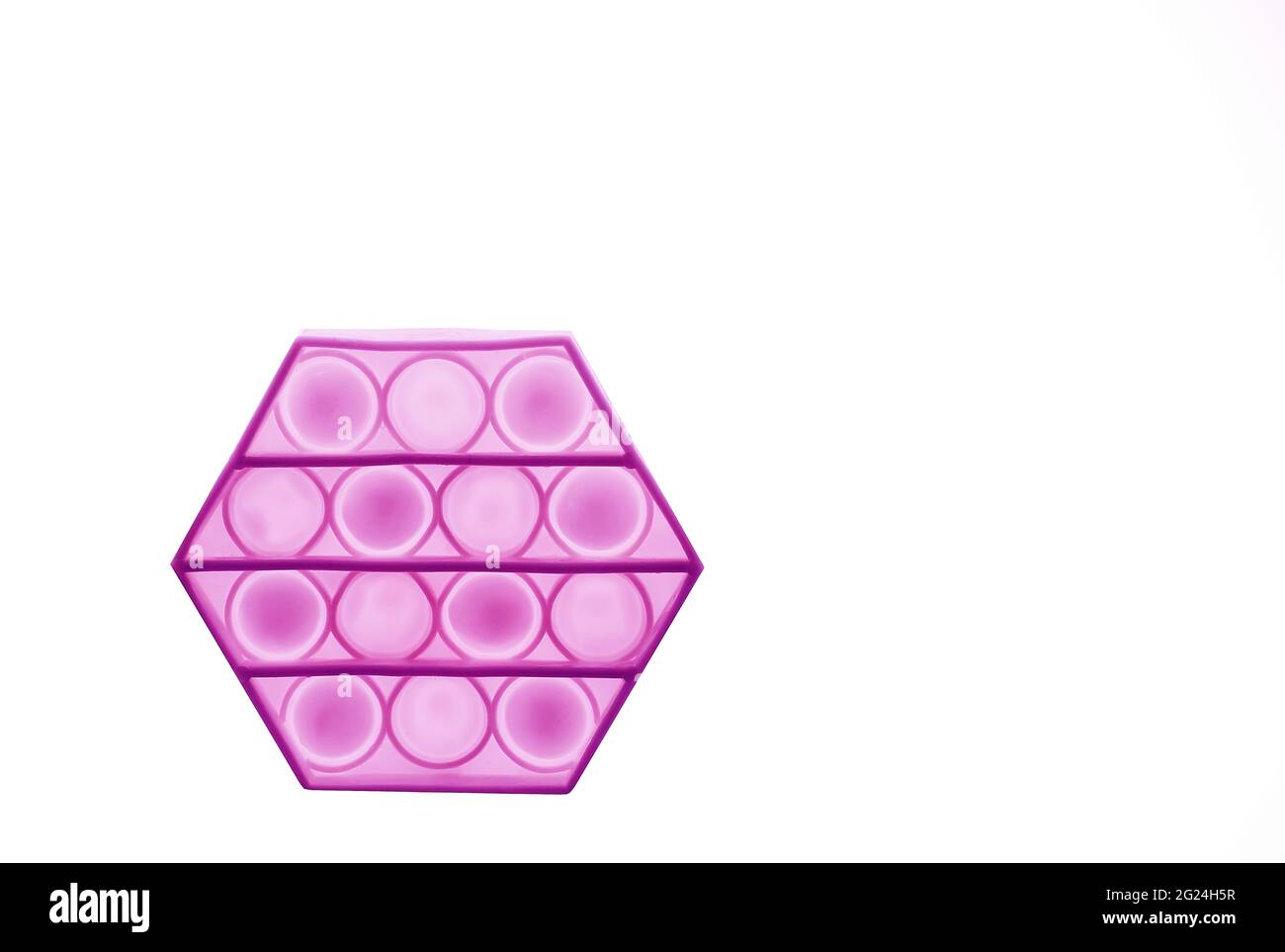 Pop it simple dimple pink isolated silicone kids sensory toy at ...