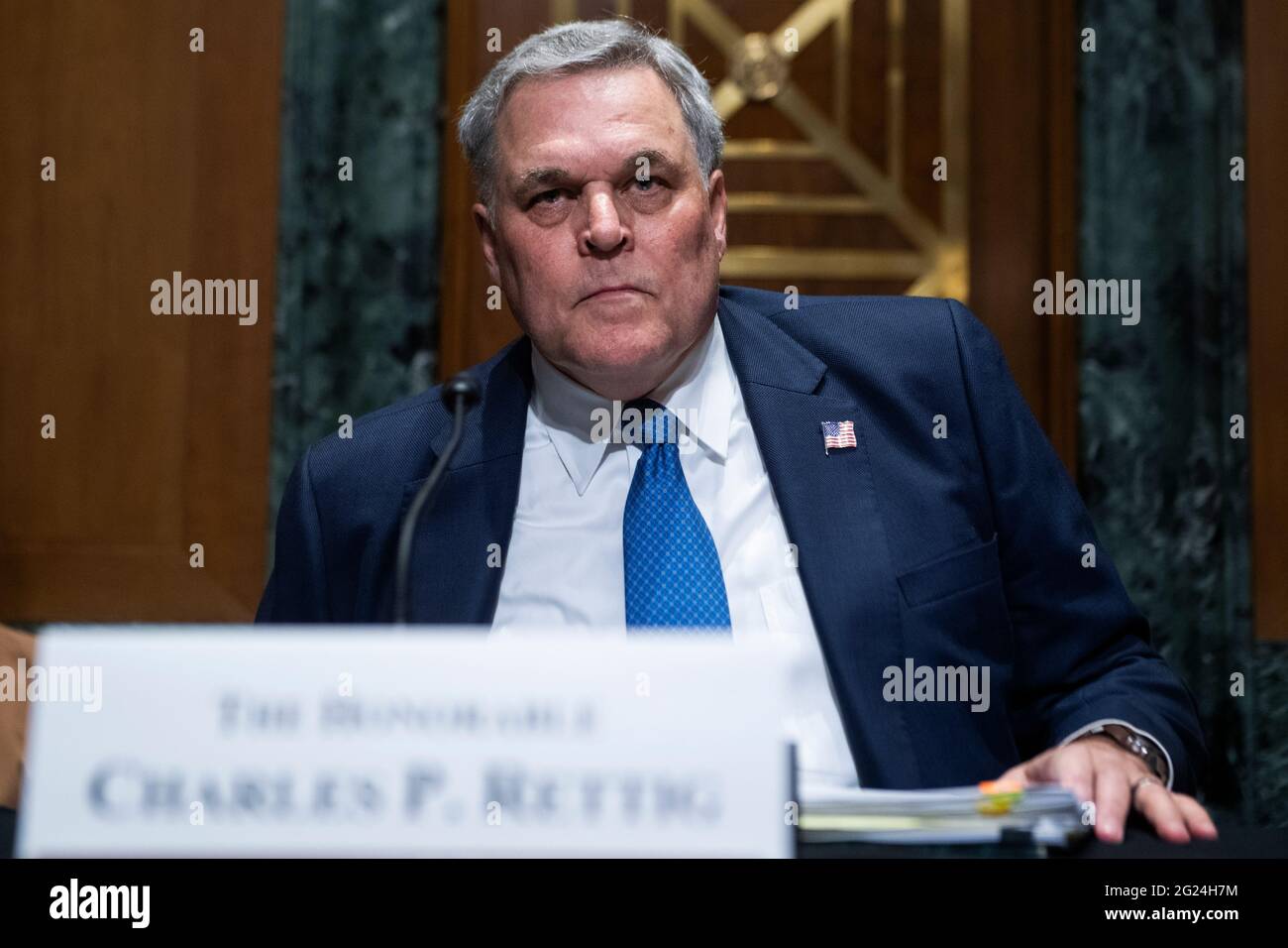 UNITED STATES - JUNE 8: Charles P. Rettig, commissioner of the Internal ...