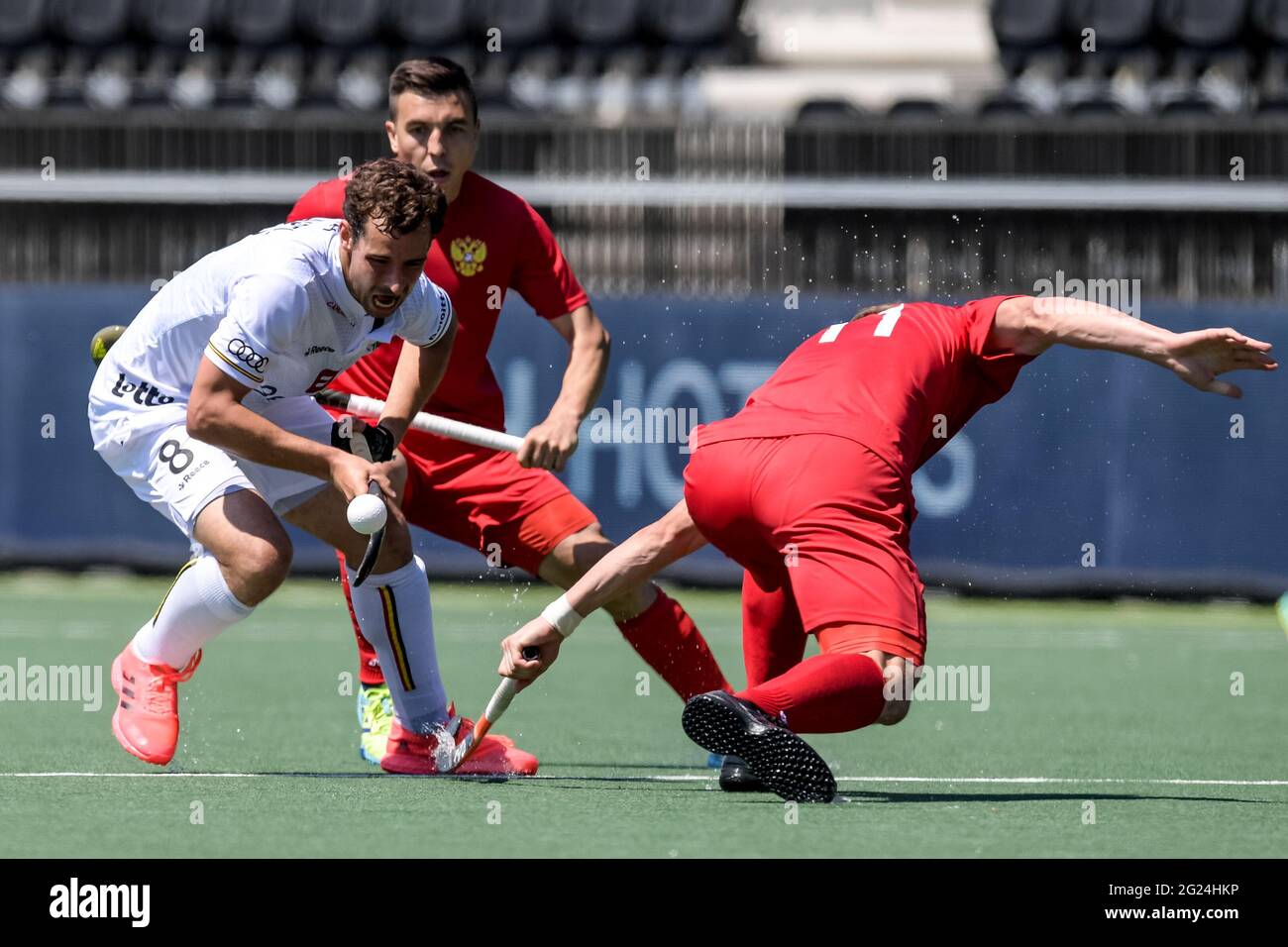 AMSTELVEEN, NETHERLANDS - JUNE 8: Florent van Aubel of Belgium and ...
