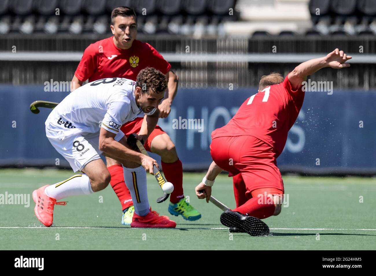 AMSTELVEEN, NETHERLANDS - JUNE 8: Florent van Aubel of Belgium and ...