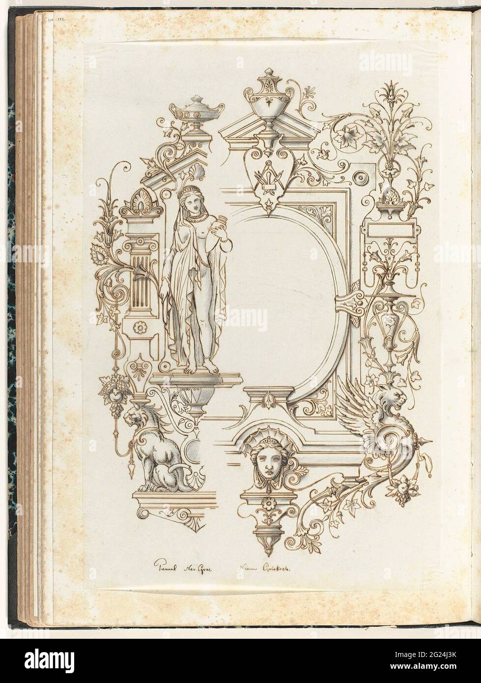 Panel neo grec hi-res stock photography and images - Alamy