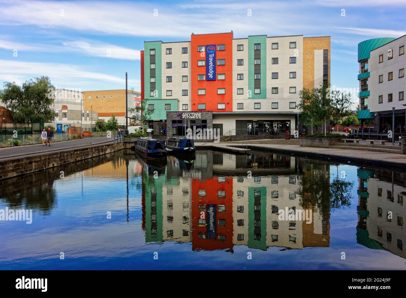 Loughborough Canal Basin Stock Photo - Alamy