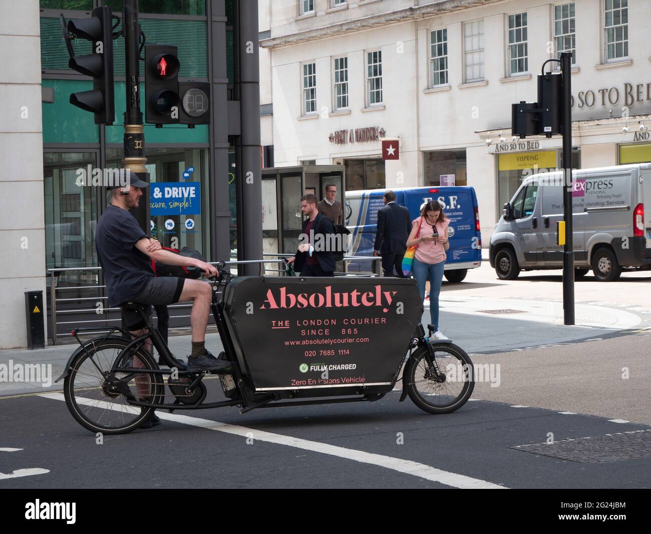 Absolutely courier hi-res stock photography and images - Alamy