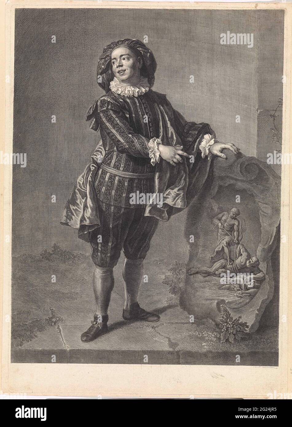 Angelo Constantini in the role of mezzetino. The Italian actor Angelo ...