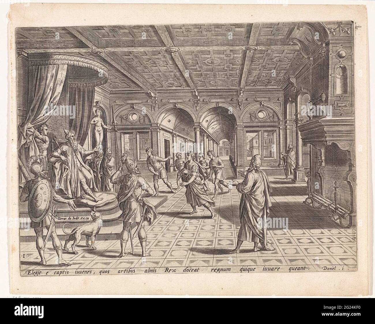 Daniel for King Nebuchadnezzar; History of Daniel; Thesaurus Sacrarum ...