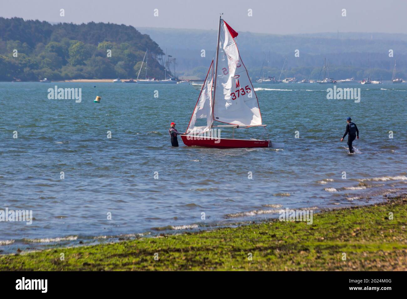 Mirror sailing dinghy hi-res stock photography and images - Alamy