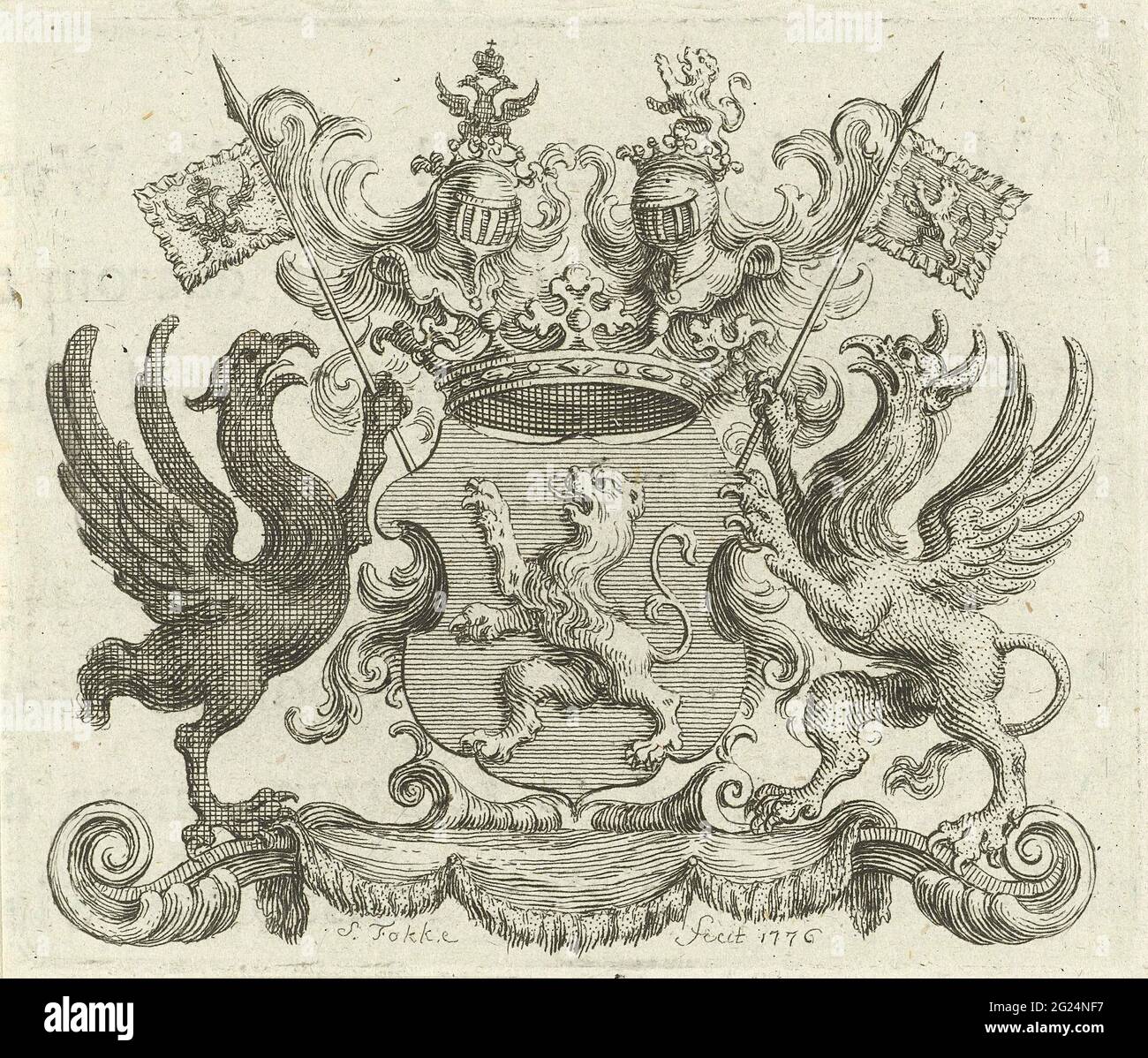 Dutch Lion Coat Of Arms