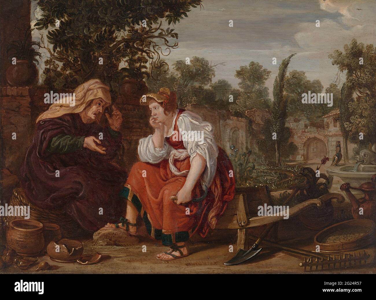 Vertumnus roman god of the seasons hi-res stock photography and images ...