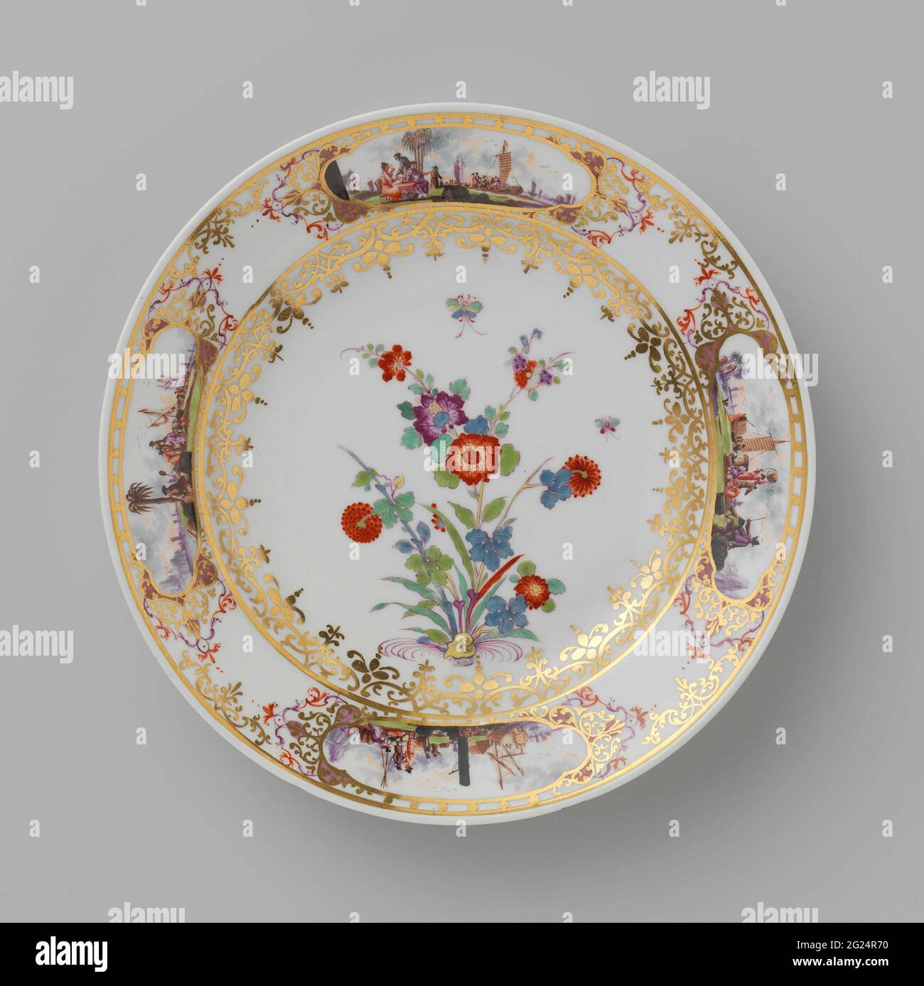 Tureen and stand. Meissener Porzellan ManufakturMeissen, c. 1730 ...